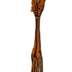Hand Crafted | Wall Decor | Macrame Giraffe Boho African Safari Rope ...